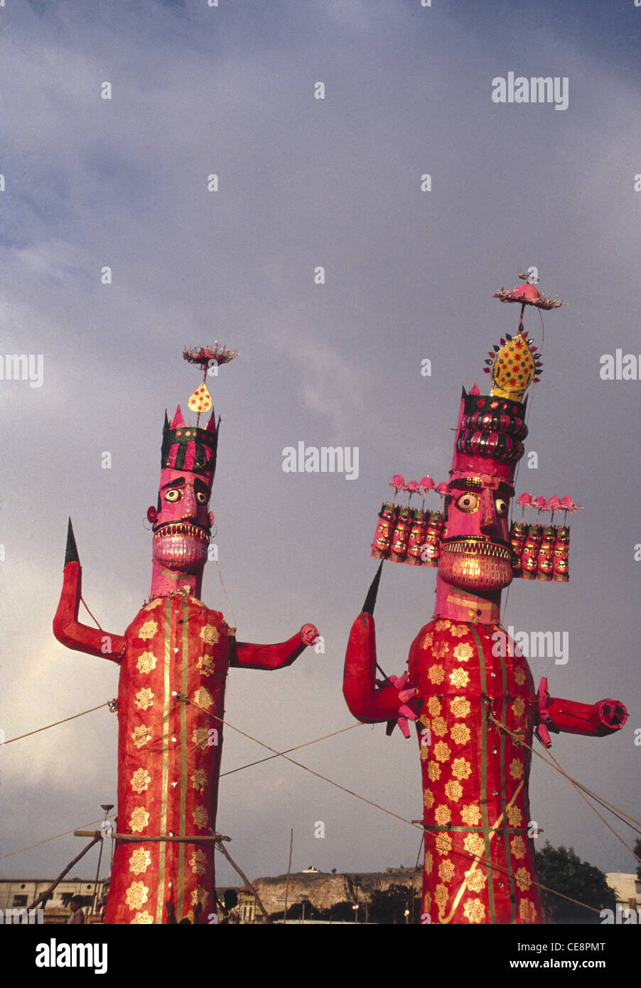 Indian demon king ravana hi-res stock photography and images - Alamy