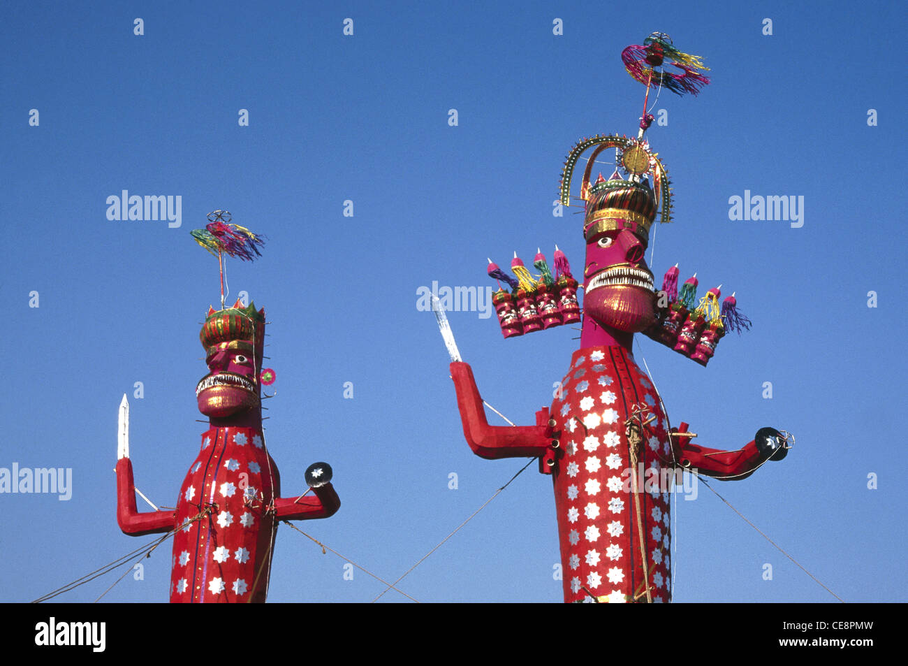 Indian demon king ravana hi-res stock photography and images - Alamy