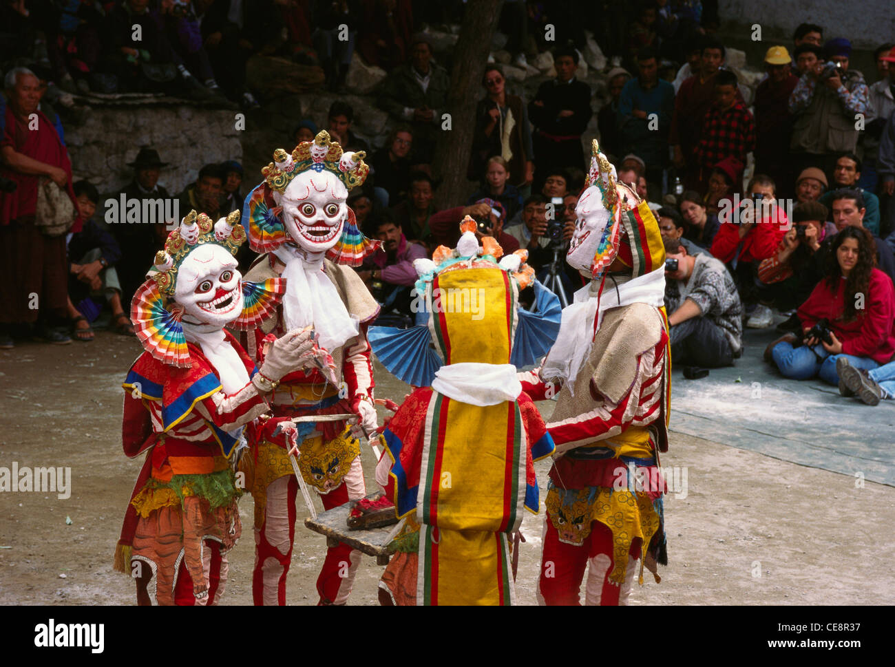 Mask dance ; hemis festival ; leh ; ladakh ; jammu and kashmir ; india ...