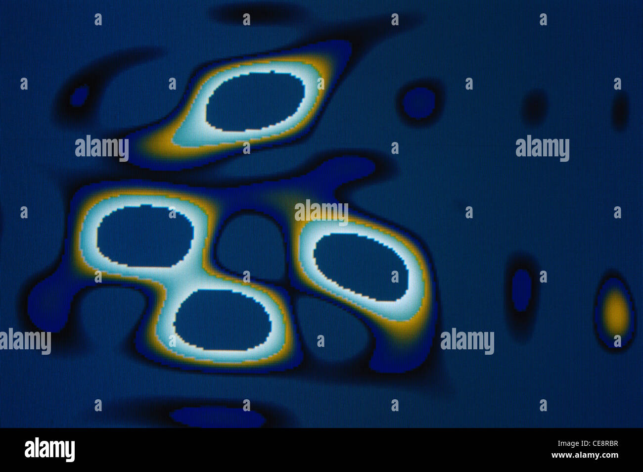 Abstract of Galaxy , Cosmic image , Computer processed photos of ...