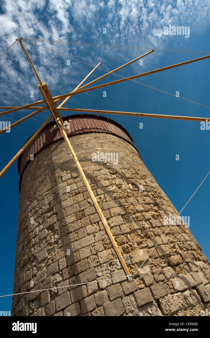 Medieval windmill hi-res stock photography and images - Alamy