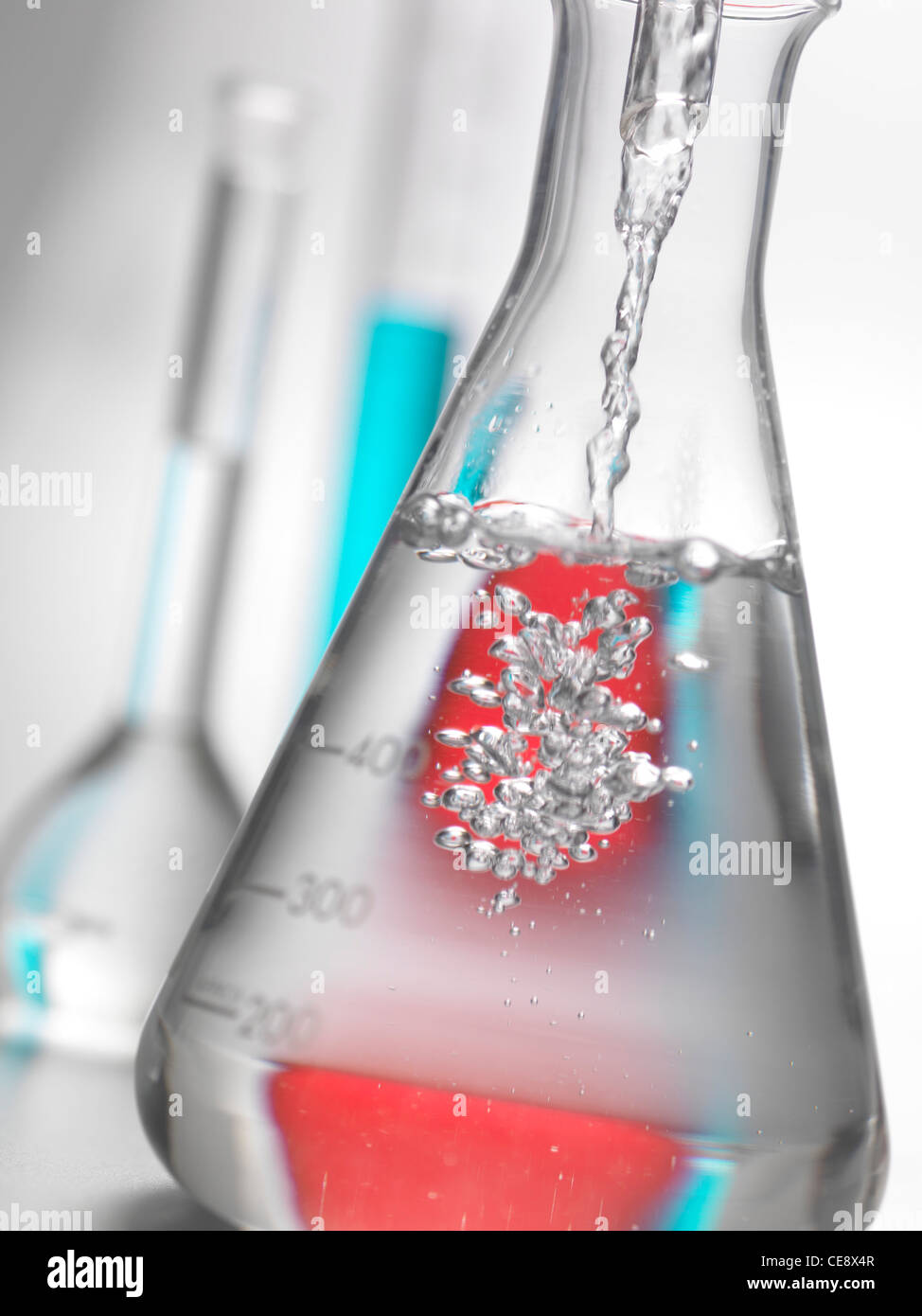 Conical flask lab close hi-res stock photography and images - Alamy