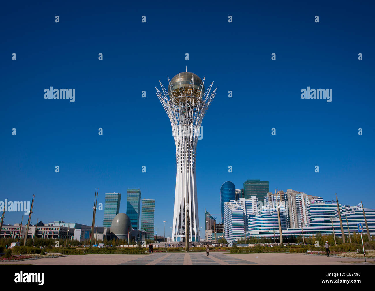 Baiterek Tower, Astana, Kazakhstan Stock Photo - Alamy