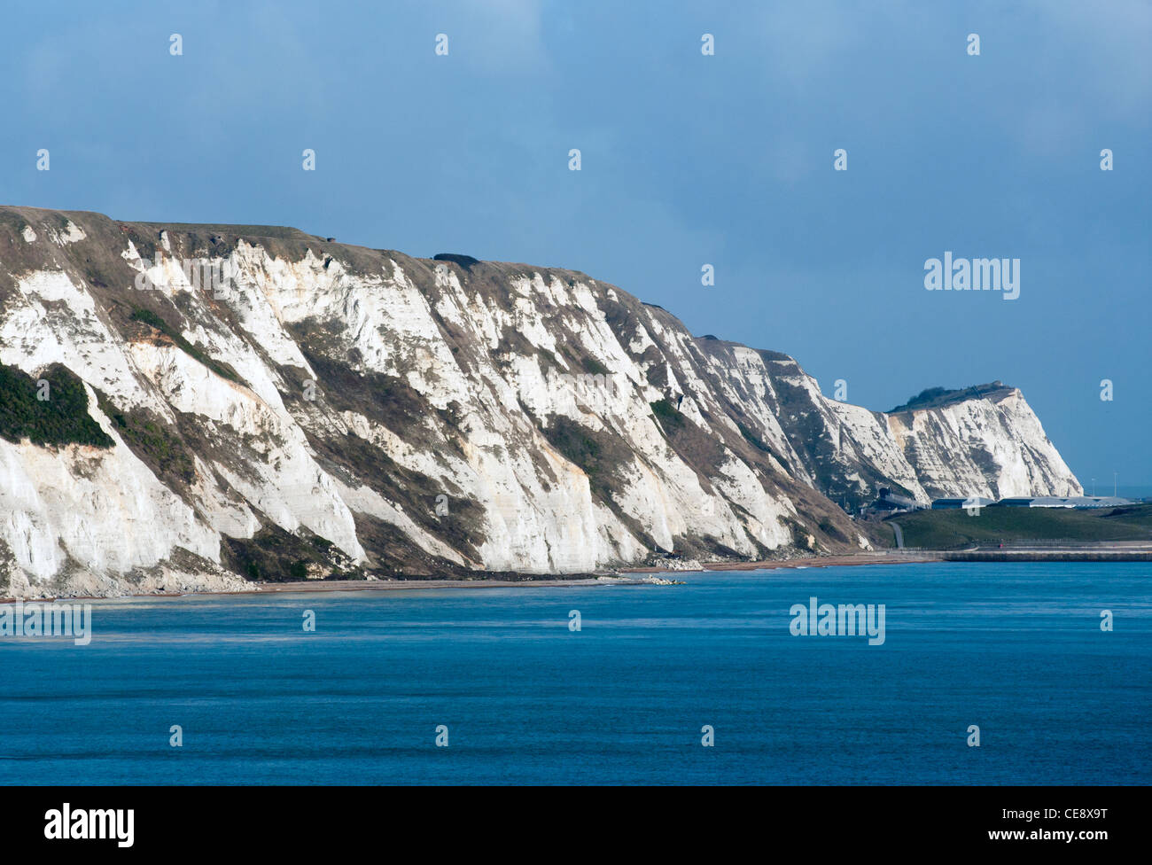 The White Cliffs Of Dover On The Kent Coastline UK Stock Photo - Alamy