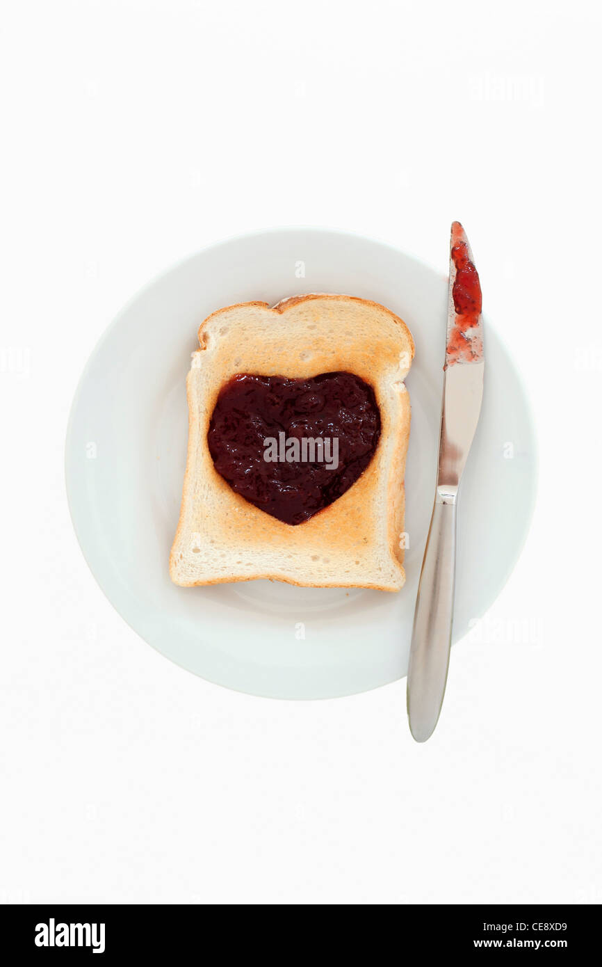 Jam container Cut Out Stock Images & Pictures - Alamy