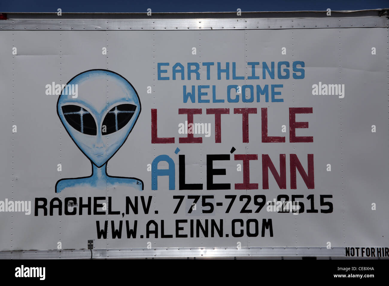 the little ale inn Rachel Nevada Stock Photo - Alamy