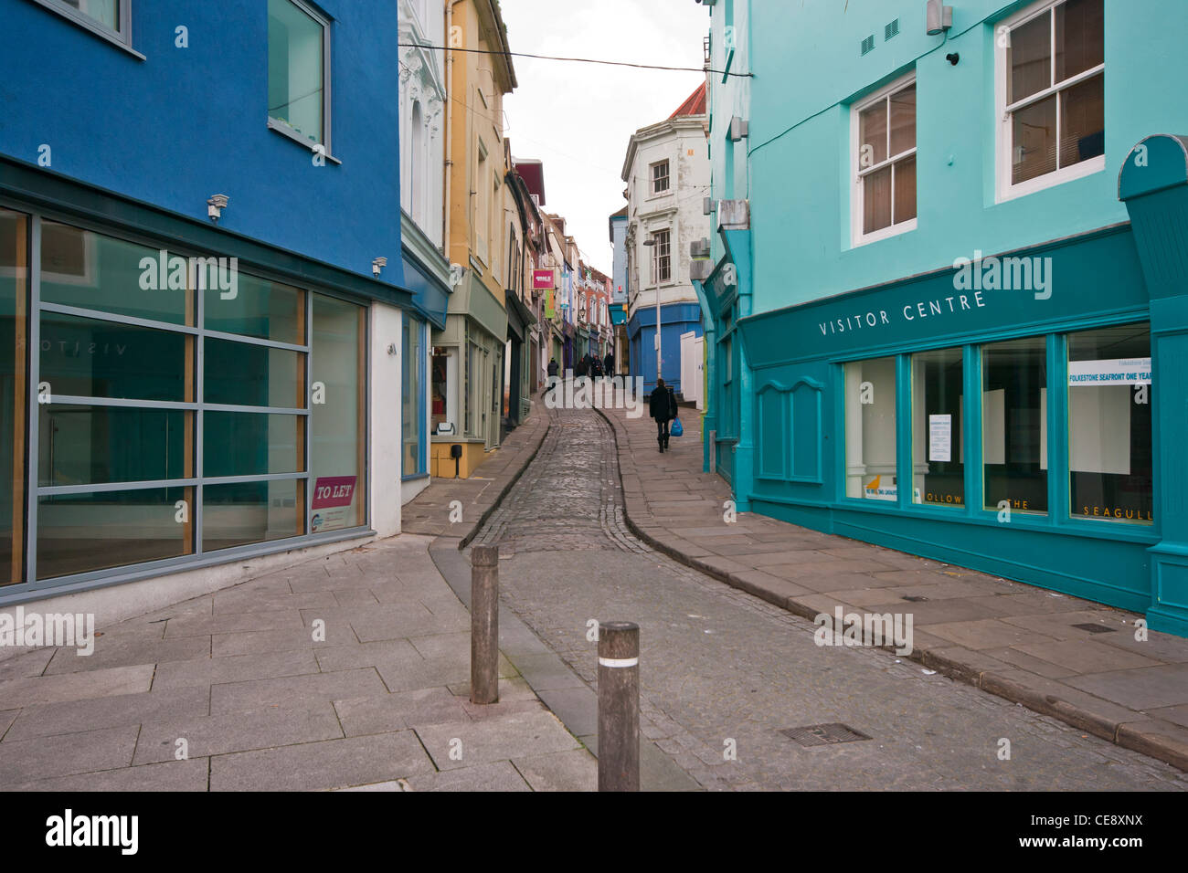 Folkestone old high street hi-res stock photography and images - Alamy