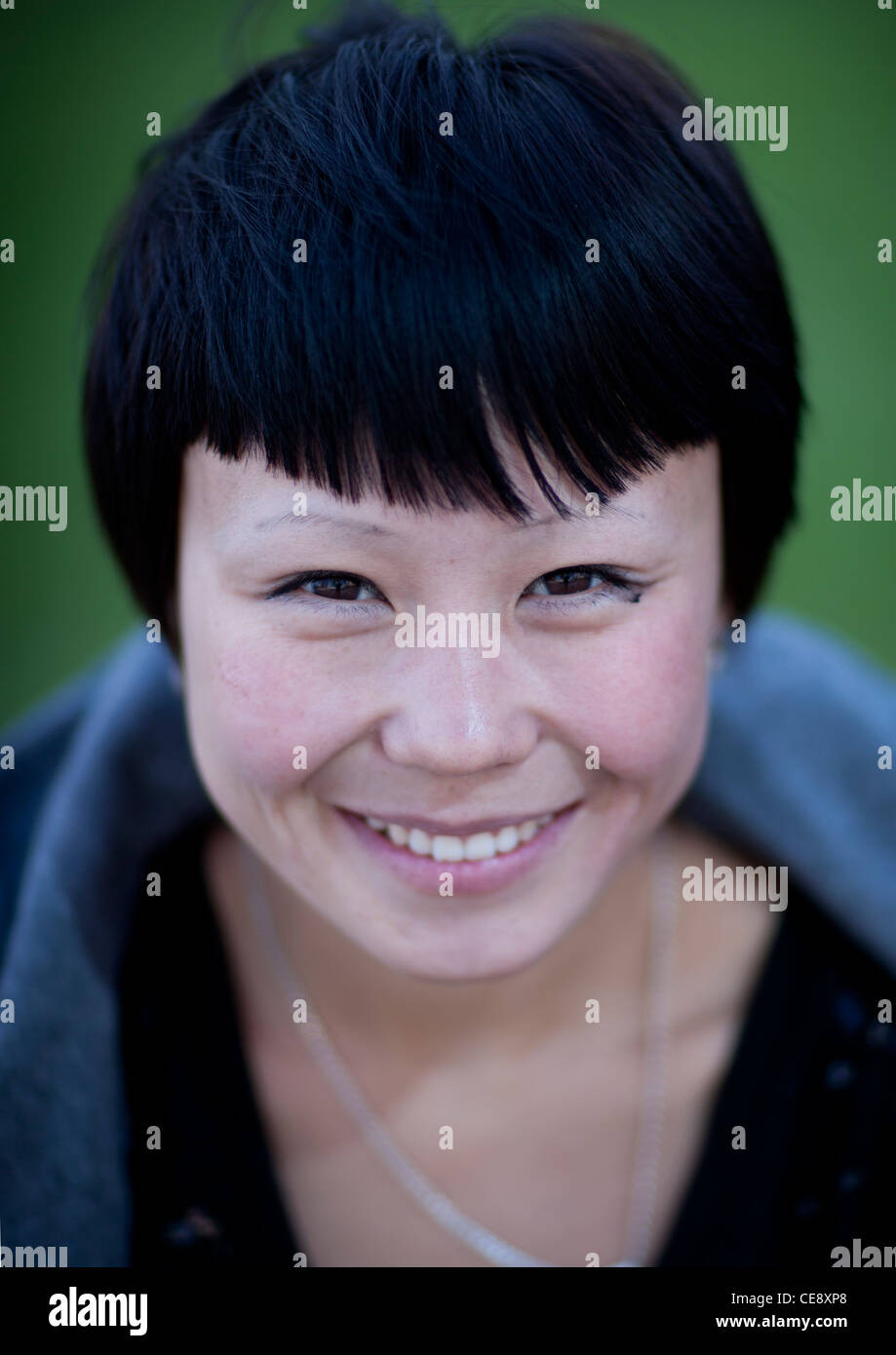 Portrait kazakh woman hi-res stock photography and images - Alamy
