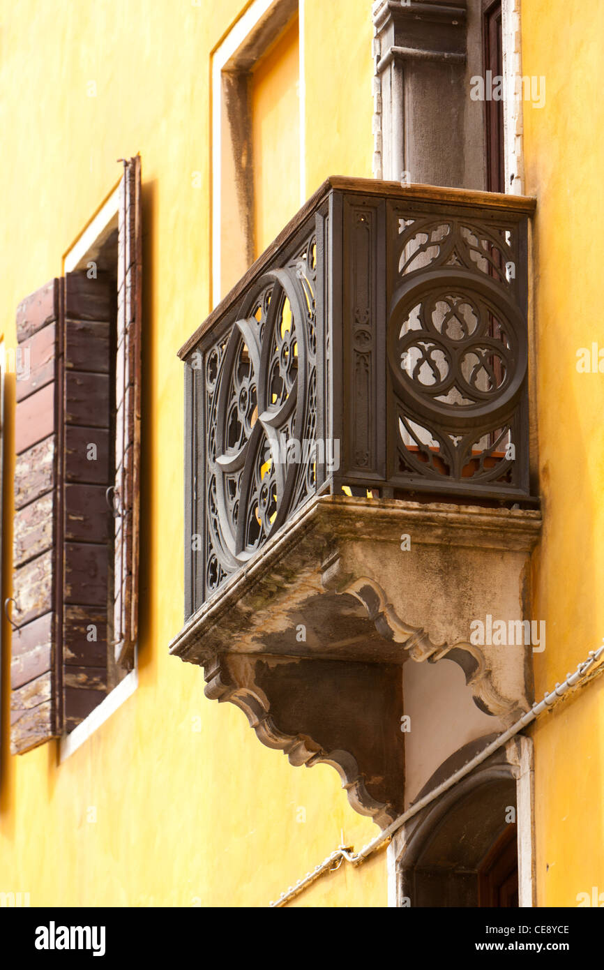 Window Architecture in the romantic city of Venice, Italy Stock Photo ...