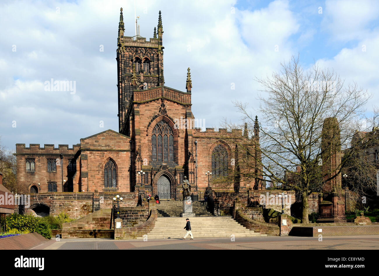 Wolverhampton views pictures St Peters Church, Wolverhampton Stock ...