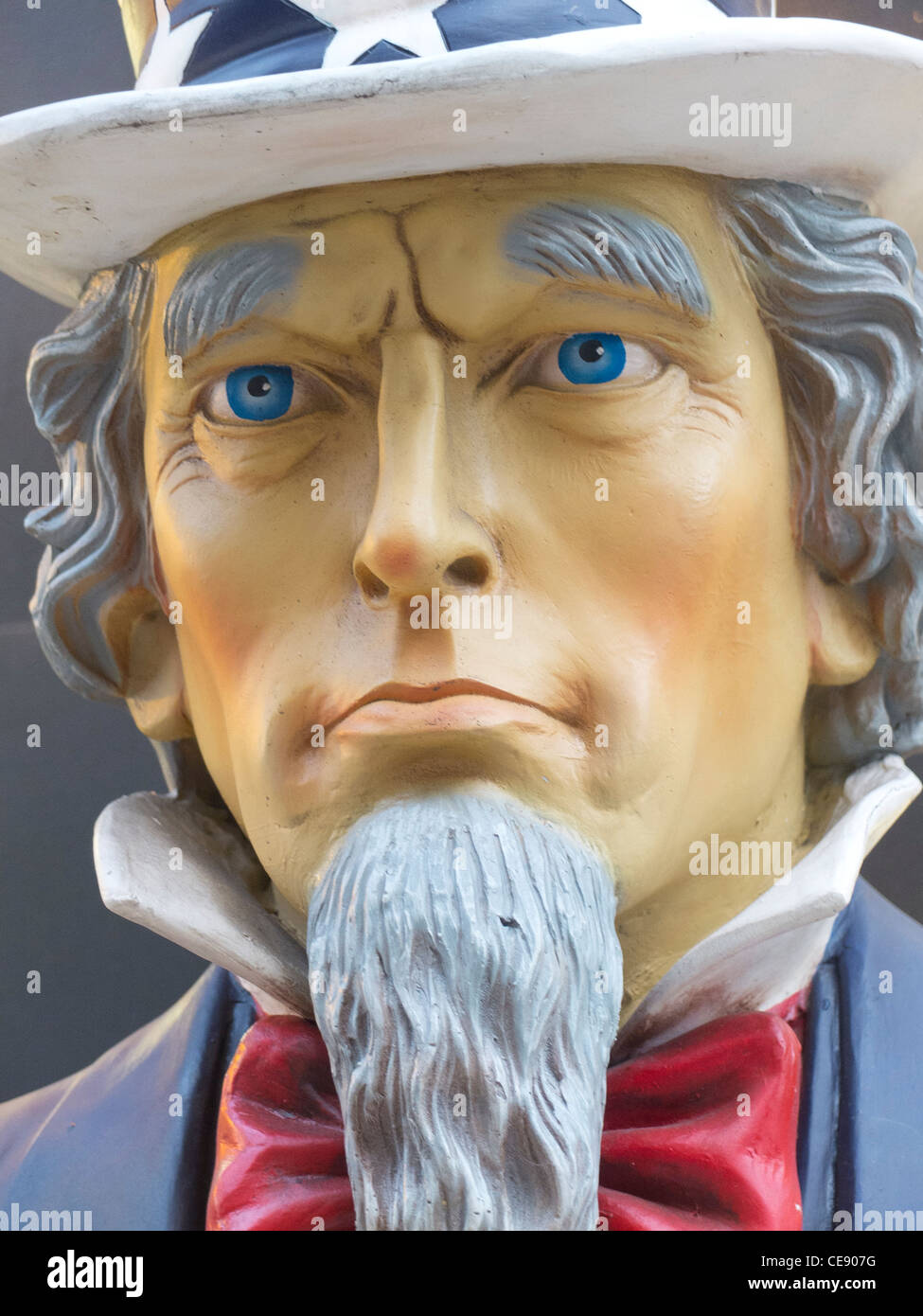 Uncle Sam large statue Stock Photo - Alamy