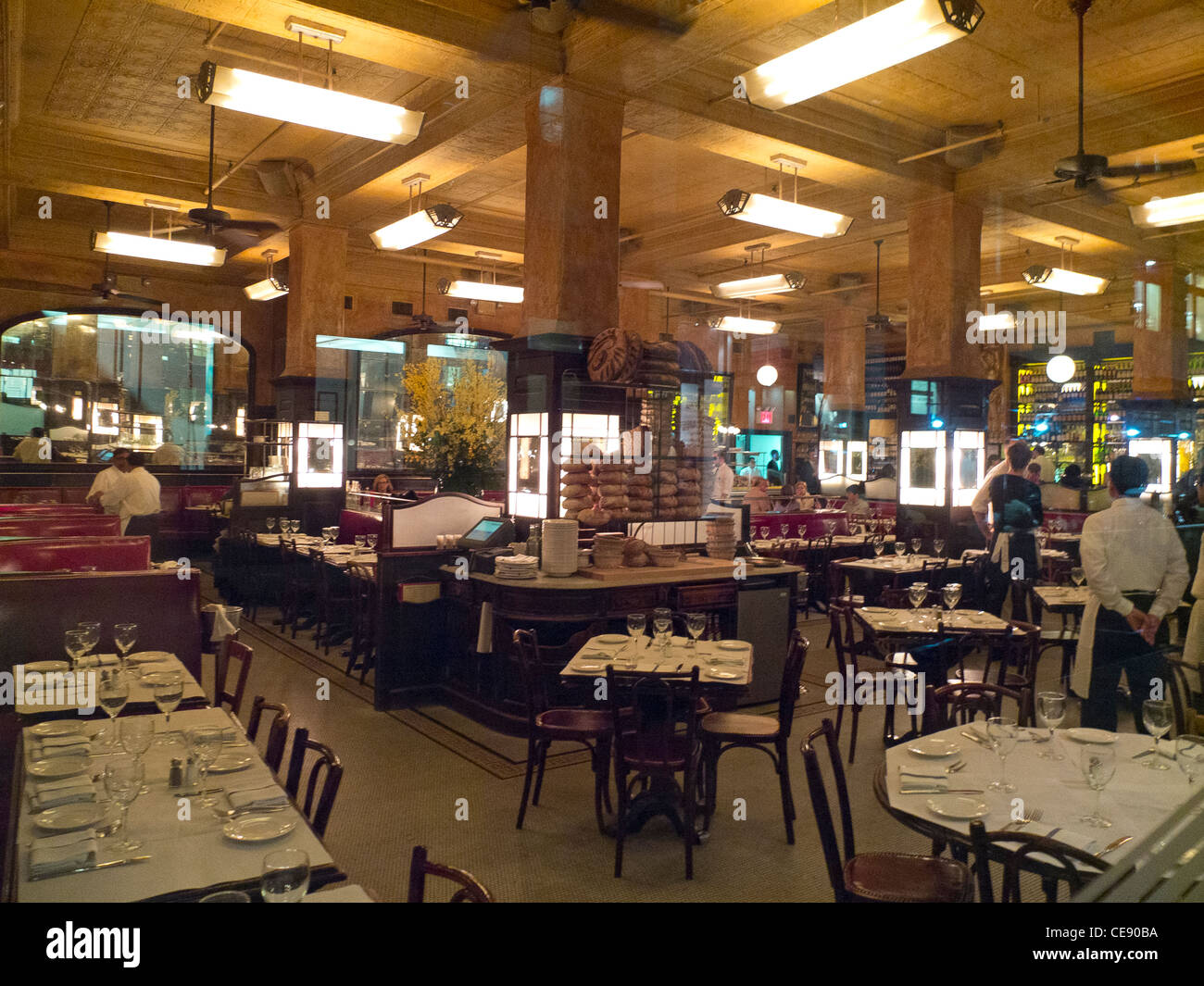 Balthazar French restaurant in Soho neighborhood of Manhattan NYC Stock ...