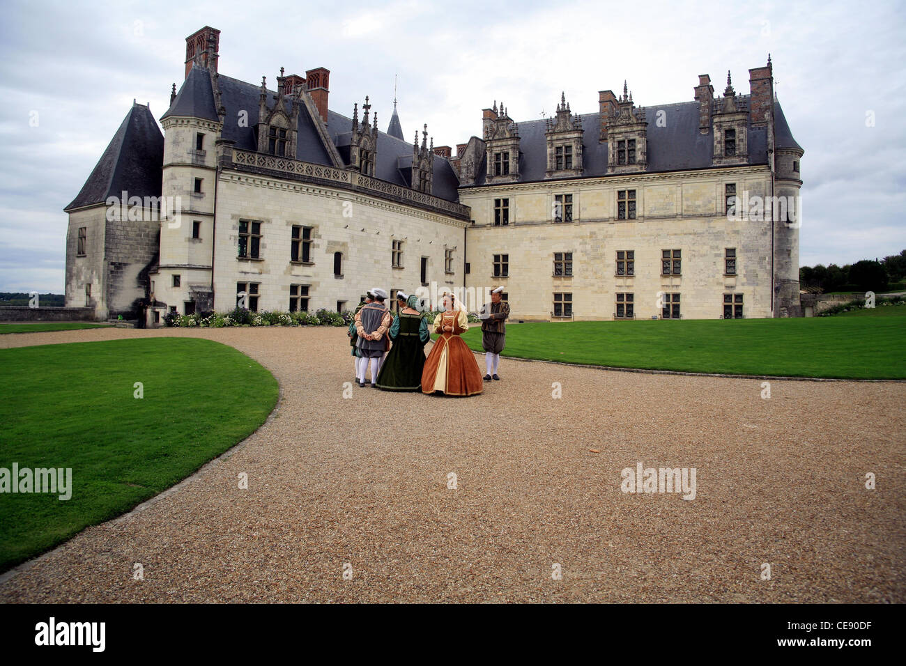 Amboise Castle France Stock Photo - Alamy