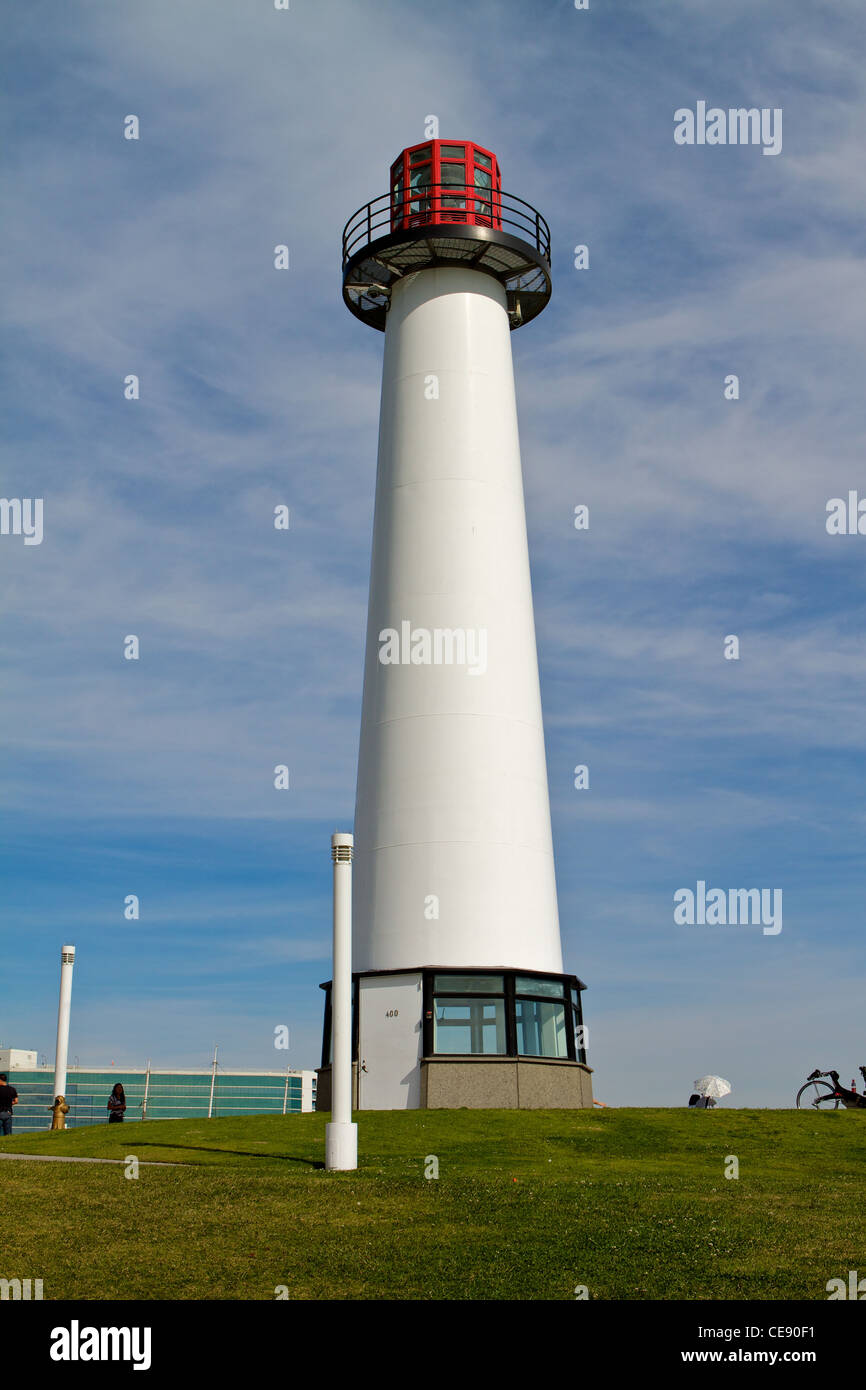 Lighthouse in long Beach California Stock Photo - Alamy