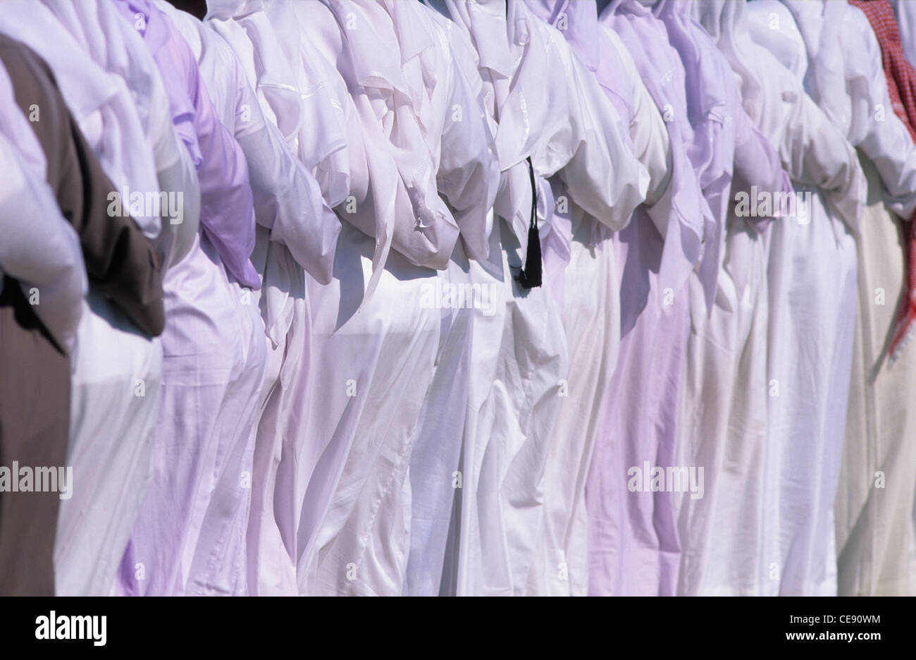 Abu Dhabi, men in traditional dance Stock Photo - Alamy