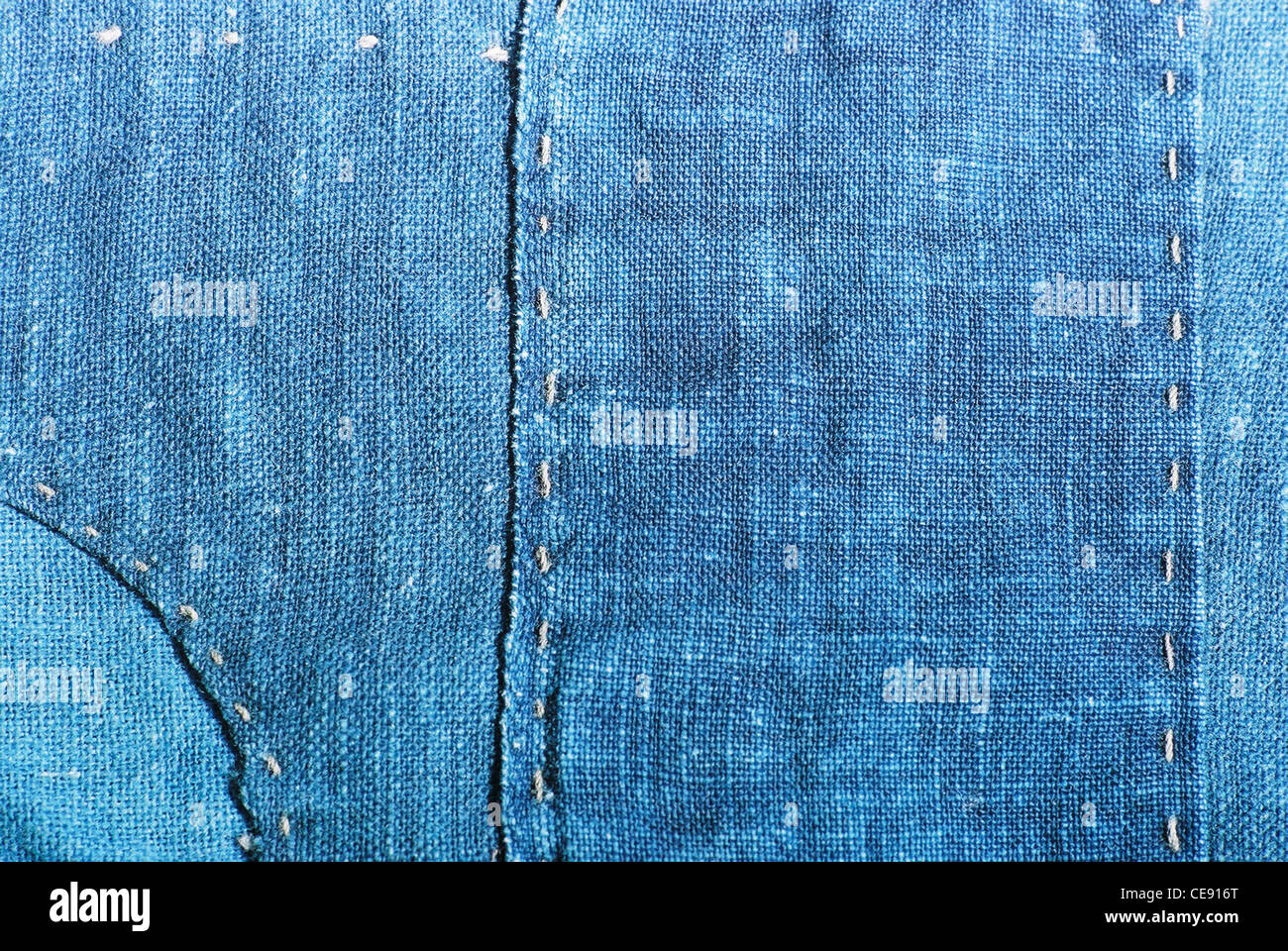 swatch of blue denim Stock Photo - Alamy