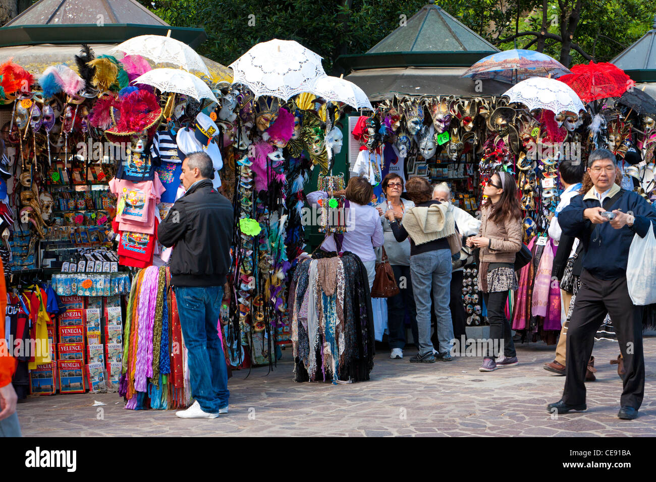 Venetian Market, Venice, Italy Stock Photo - Alamy