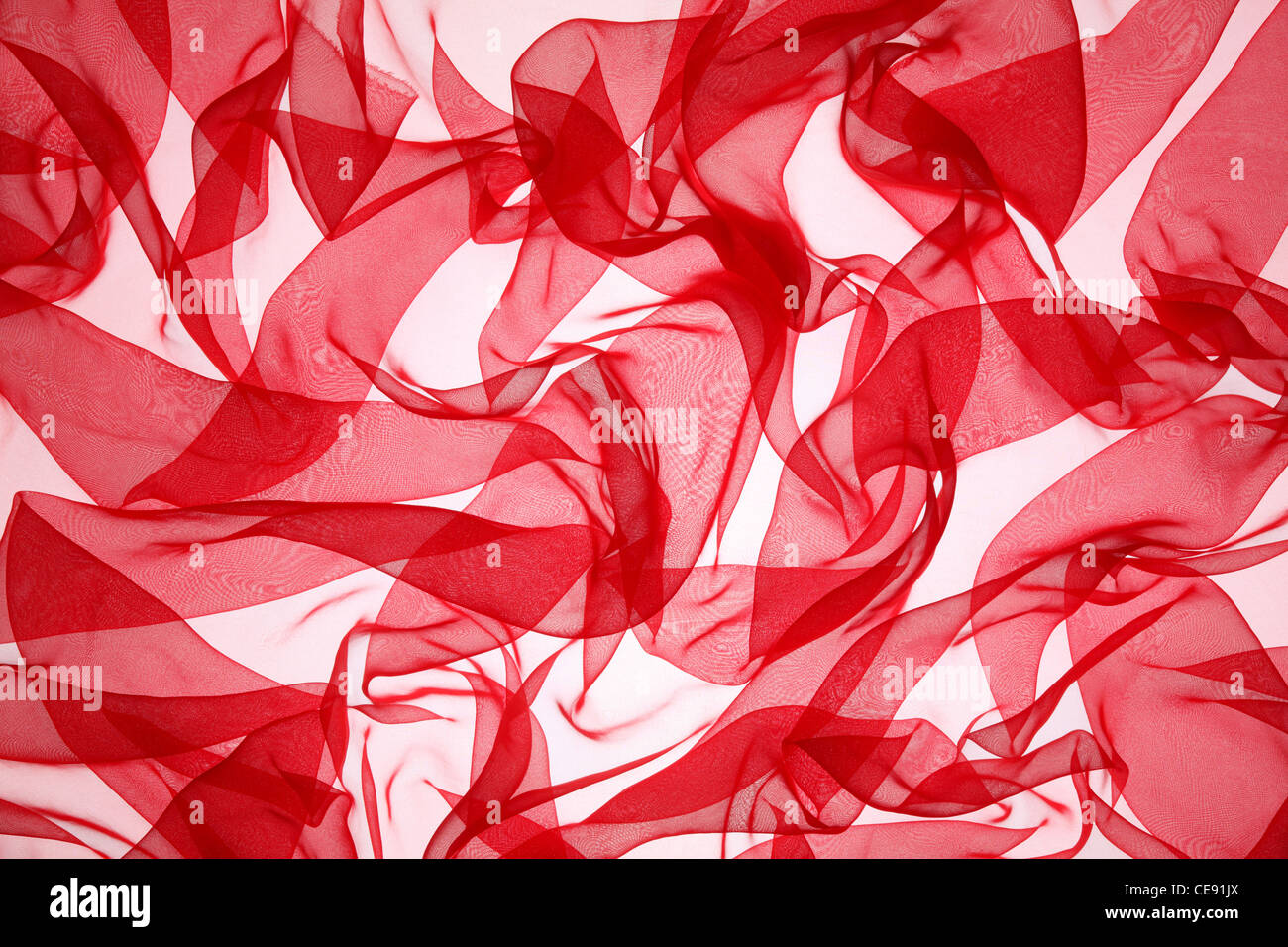 Abstract soft red chiffon texture background Stock Photo - Alamy