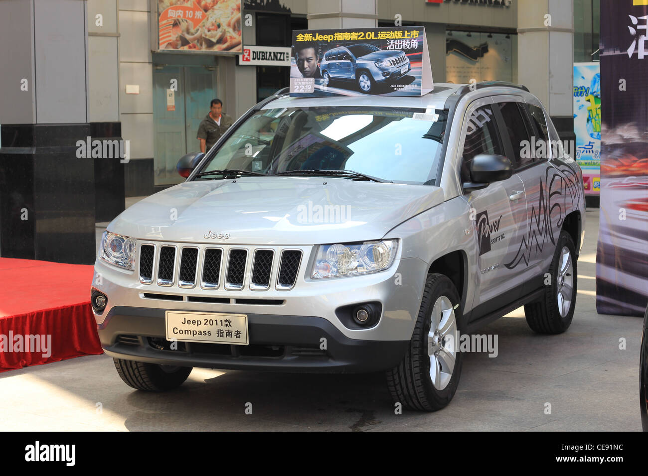 Jeep Compass on show Stock Photo - Alamy
