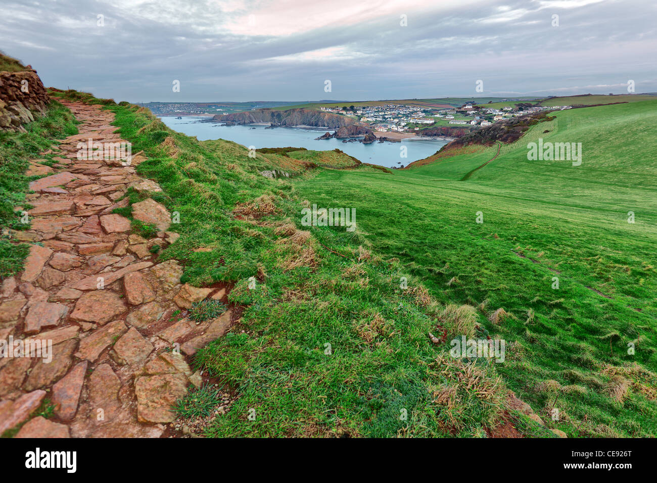 Bolt Tail Cove, Near Kingsbridge, Devon, UK Stock Photo - Alamy
