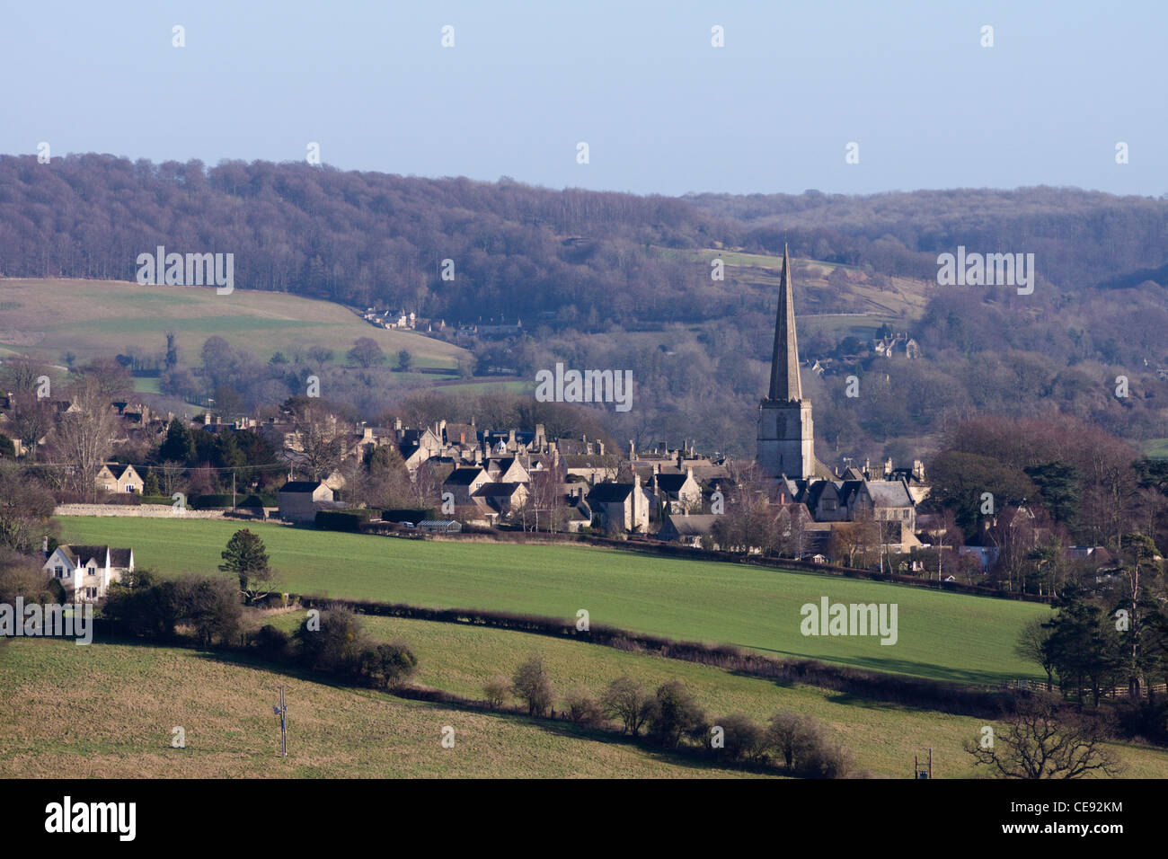 Painswick Gloucestershire England UK Stock Photo - Alamy