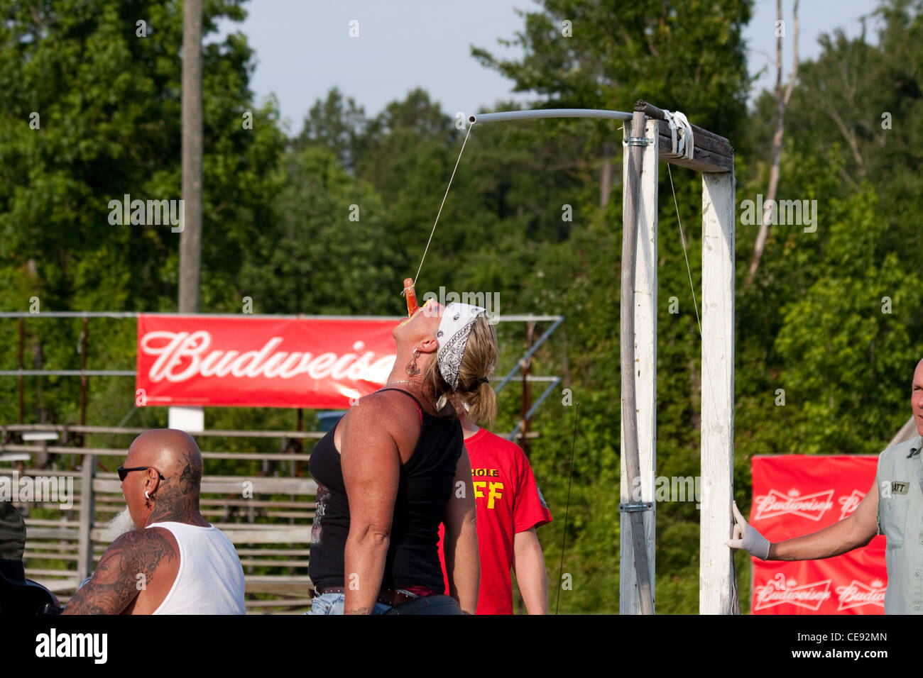Weenie Bite Motorcycle Rally Event Stock Photo - Alamy