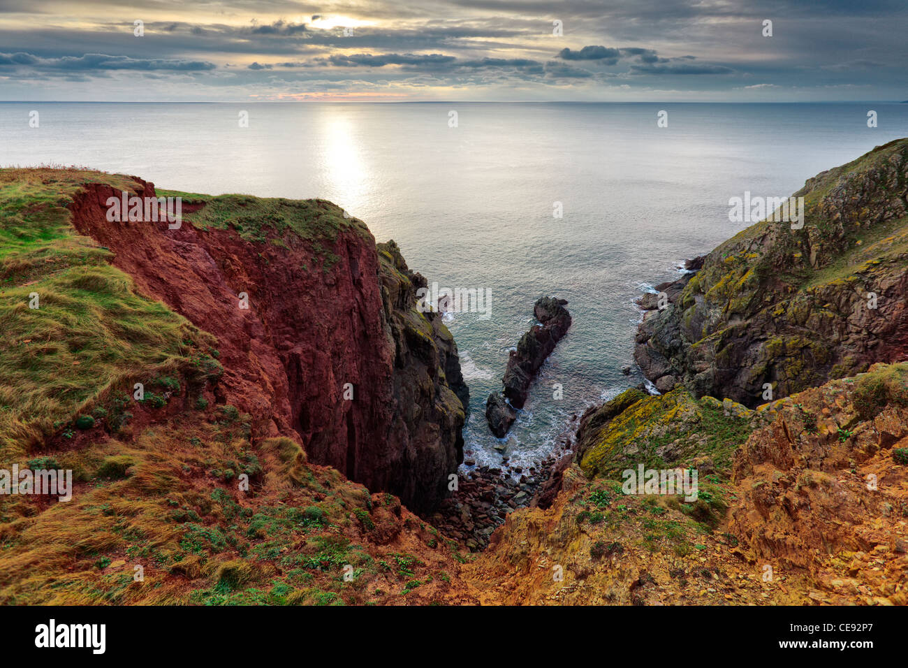 Bolt Tail Cove, Near Kingsbridge, Devon, UK Stock Photo - Alamy