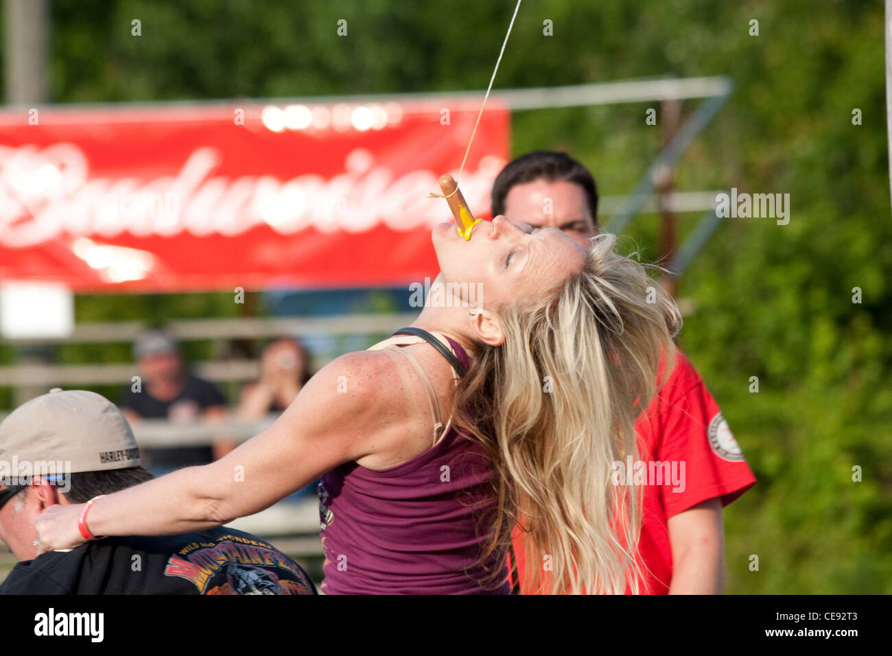 Weenie Bite Motorcycle Rally Event Stock Photo - Alamy