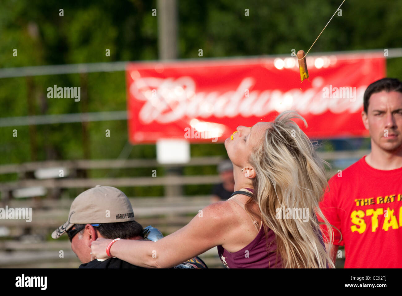 Weenie Bite Motorcycle Rally Event Stock Photo - Alamy