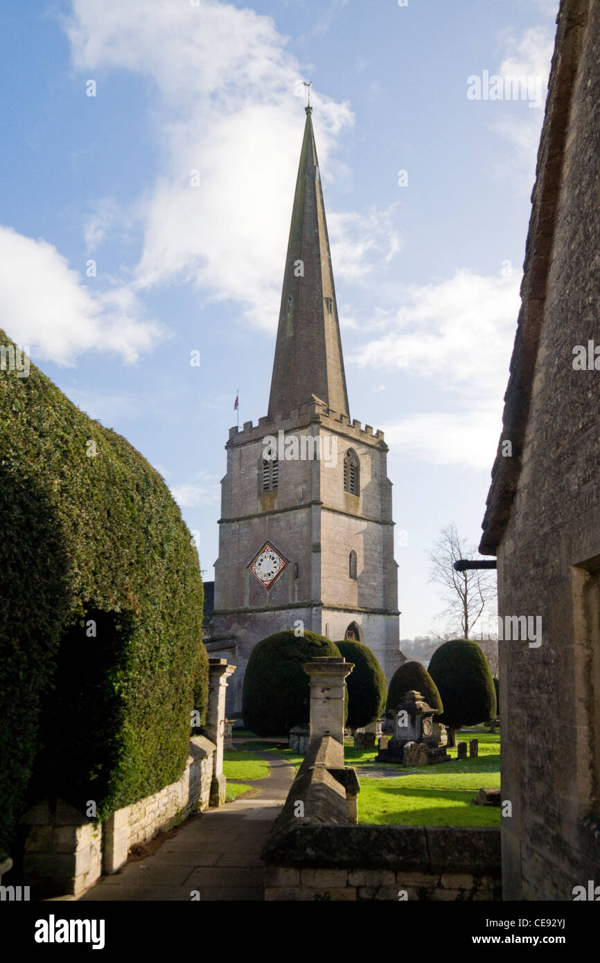 Painswick church winter hi-res stock photography and images - Alamy