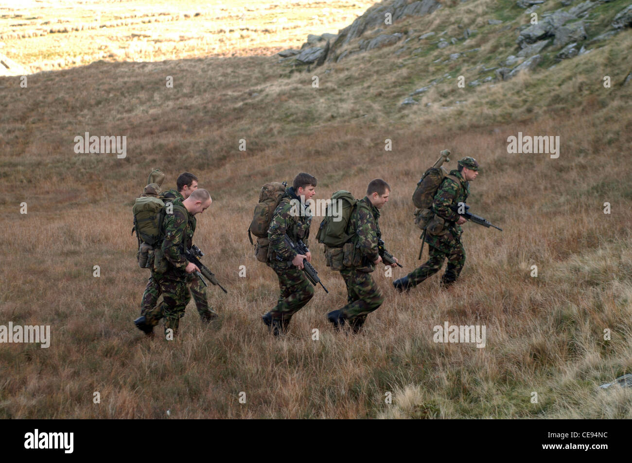 The Pathfinder Platoon is tri-service although it is almost entirely ...