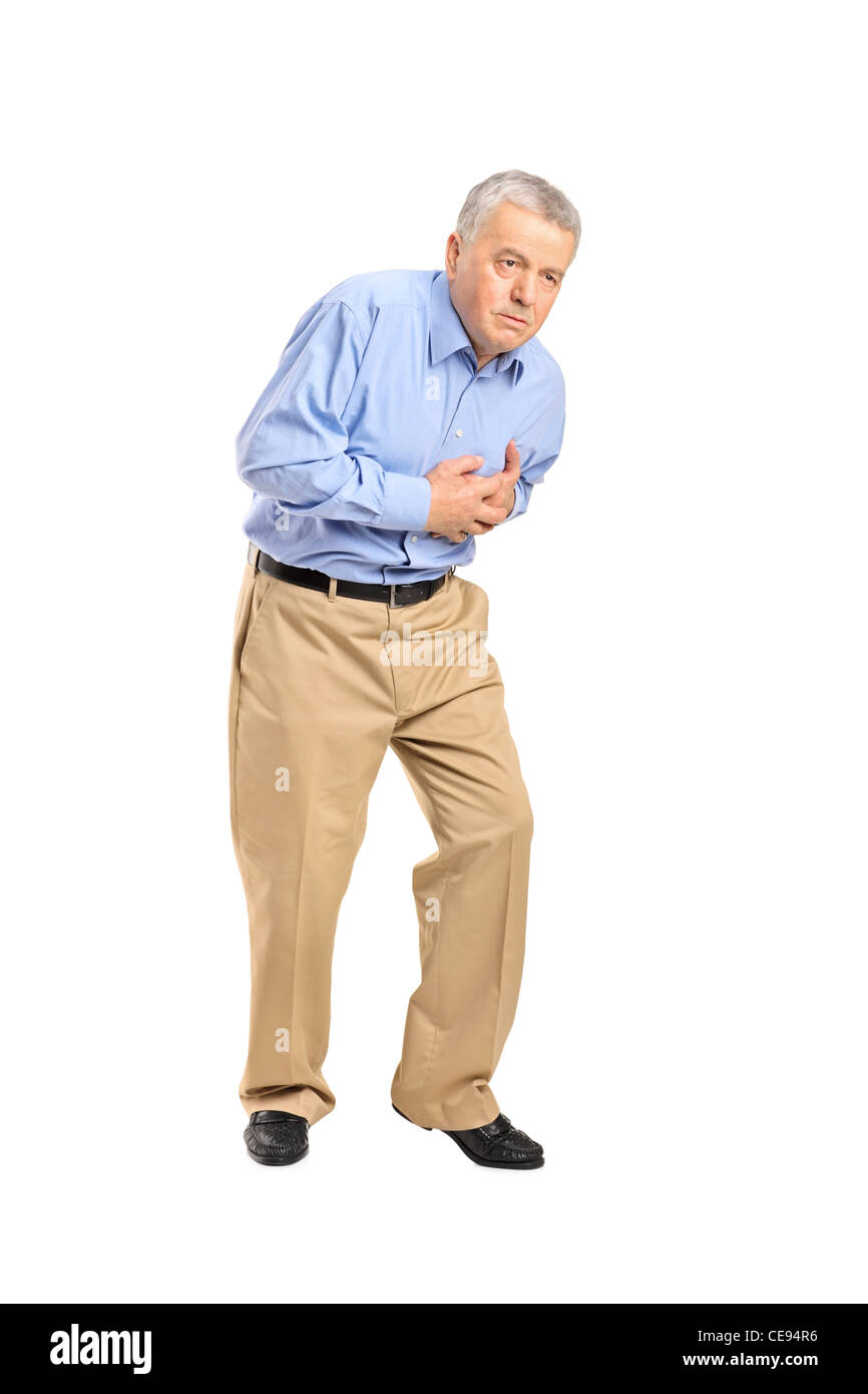 Senior man chest Cut Out Stock Images & Pictures - Alamy