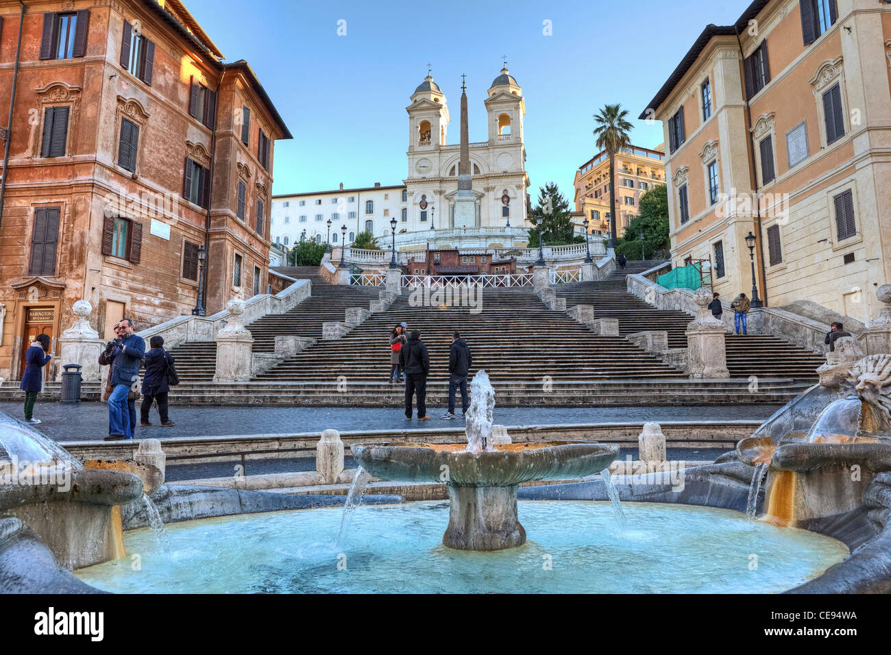 Spanish steps rome hi-res stock photography and images - Alamy