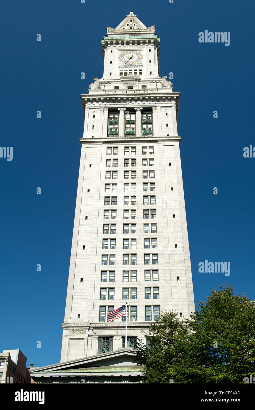 Custom House in Boston, Massachusetts, USA Stock Photo - Alamy
