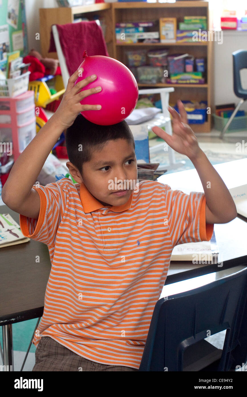 Balloons in classroom hi-res stock photography and images - Alamy