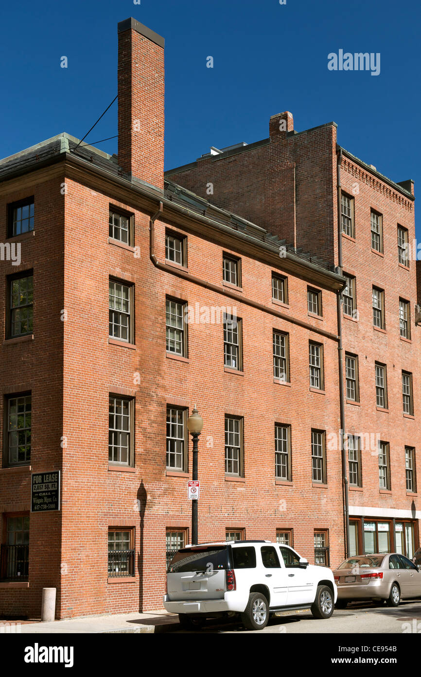 Central Wharf Buildings in Boston, Massachusetts, USA Stock Photo - Alamy
