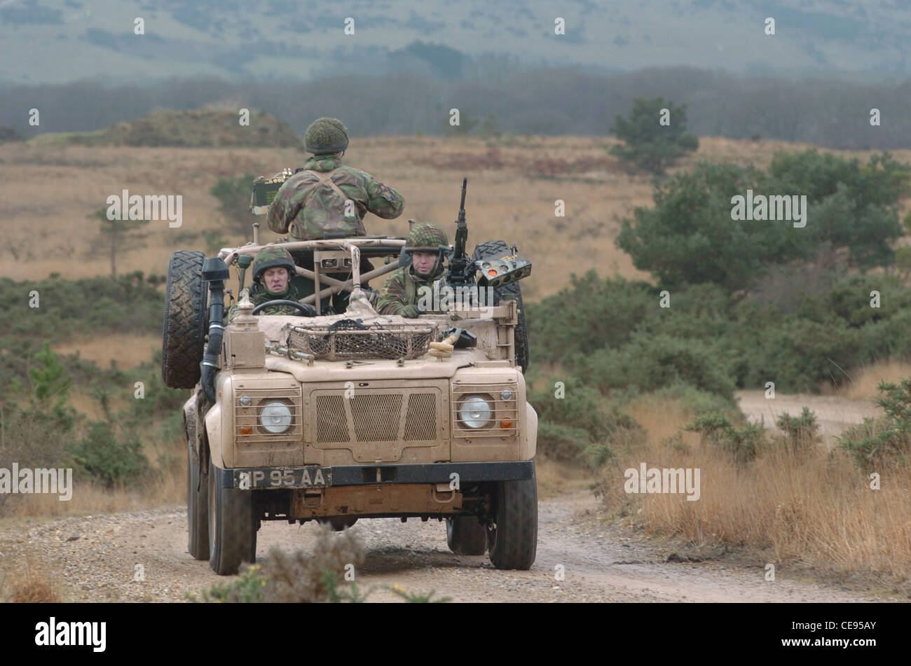 The Pathfinder Platoon is tri-service although it is almost entirely ...