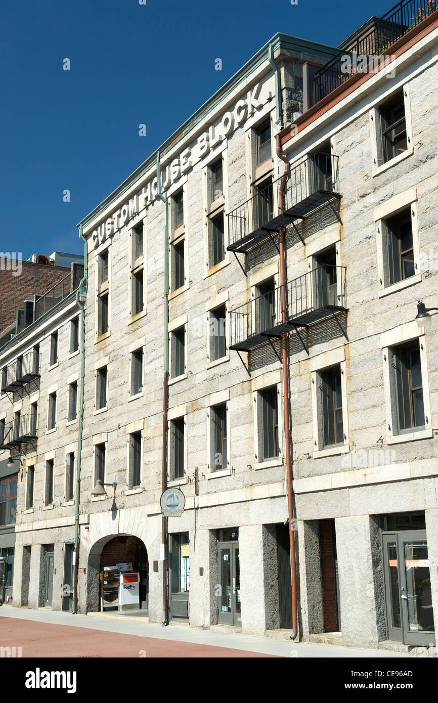 Boston block hi-res stock photography and images - Alamy