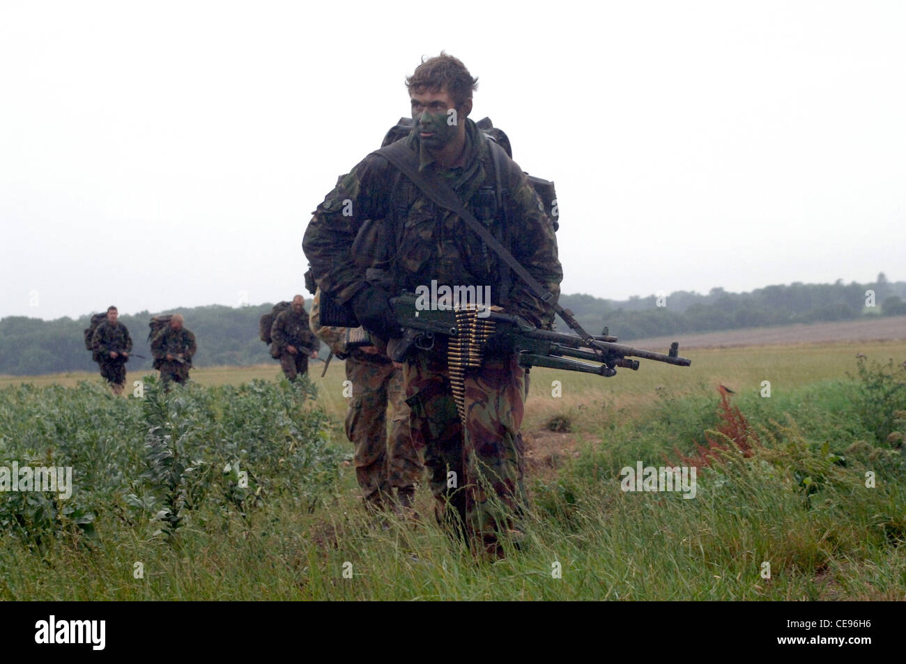 The Pathfinder Platoon is tri-service although it is almost entirely ...