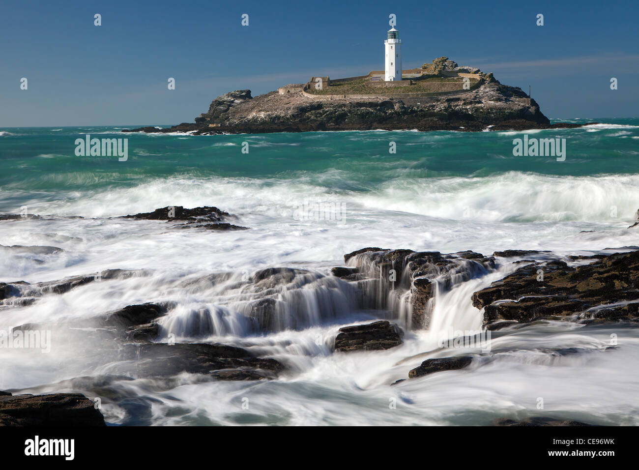 Longships Light House High Resolution Stock Photography and Images - Alamy
