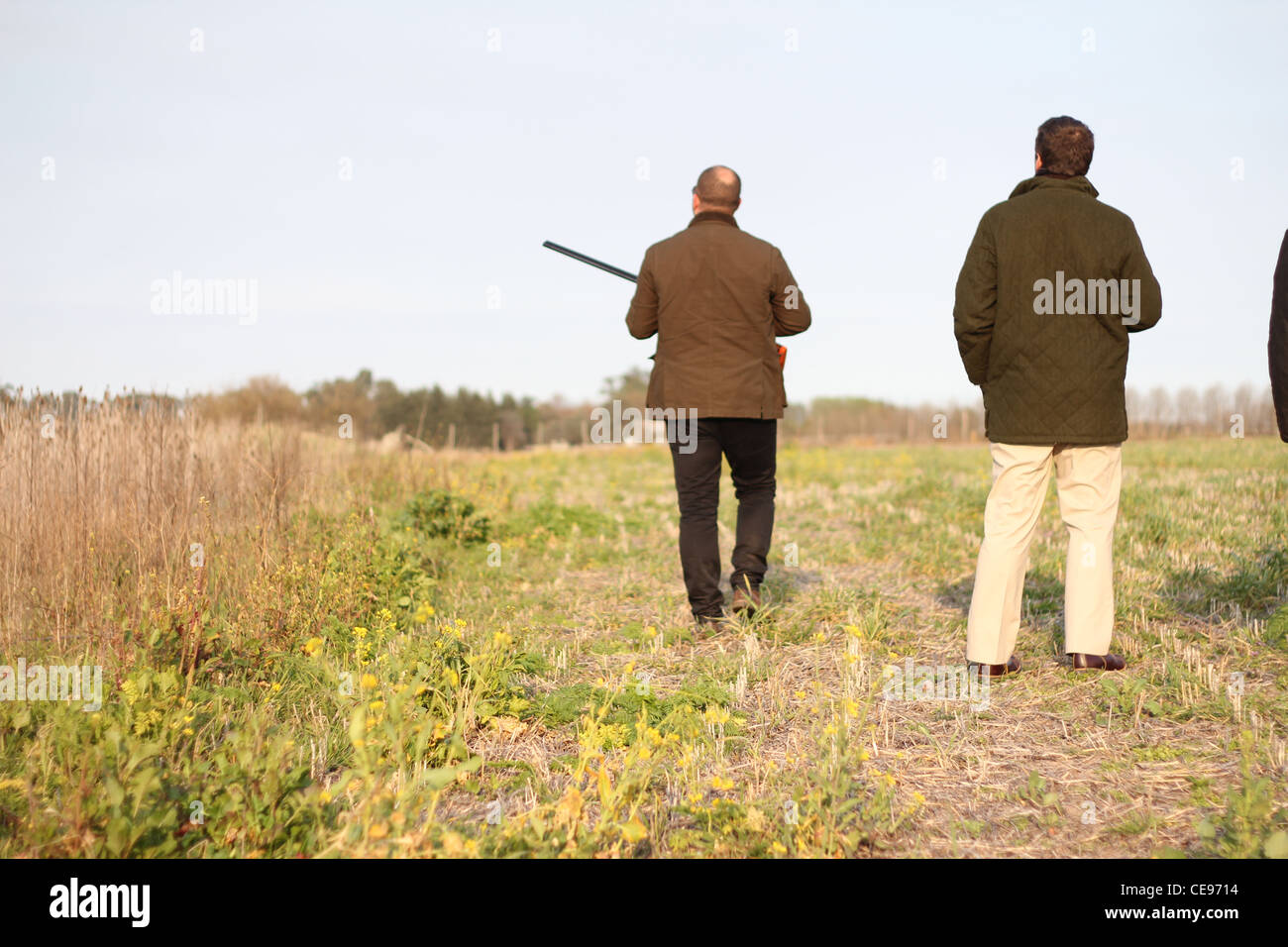 hunting at Buenos Aires countryside with shotguns Stock Photo - Alamy