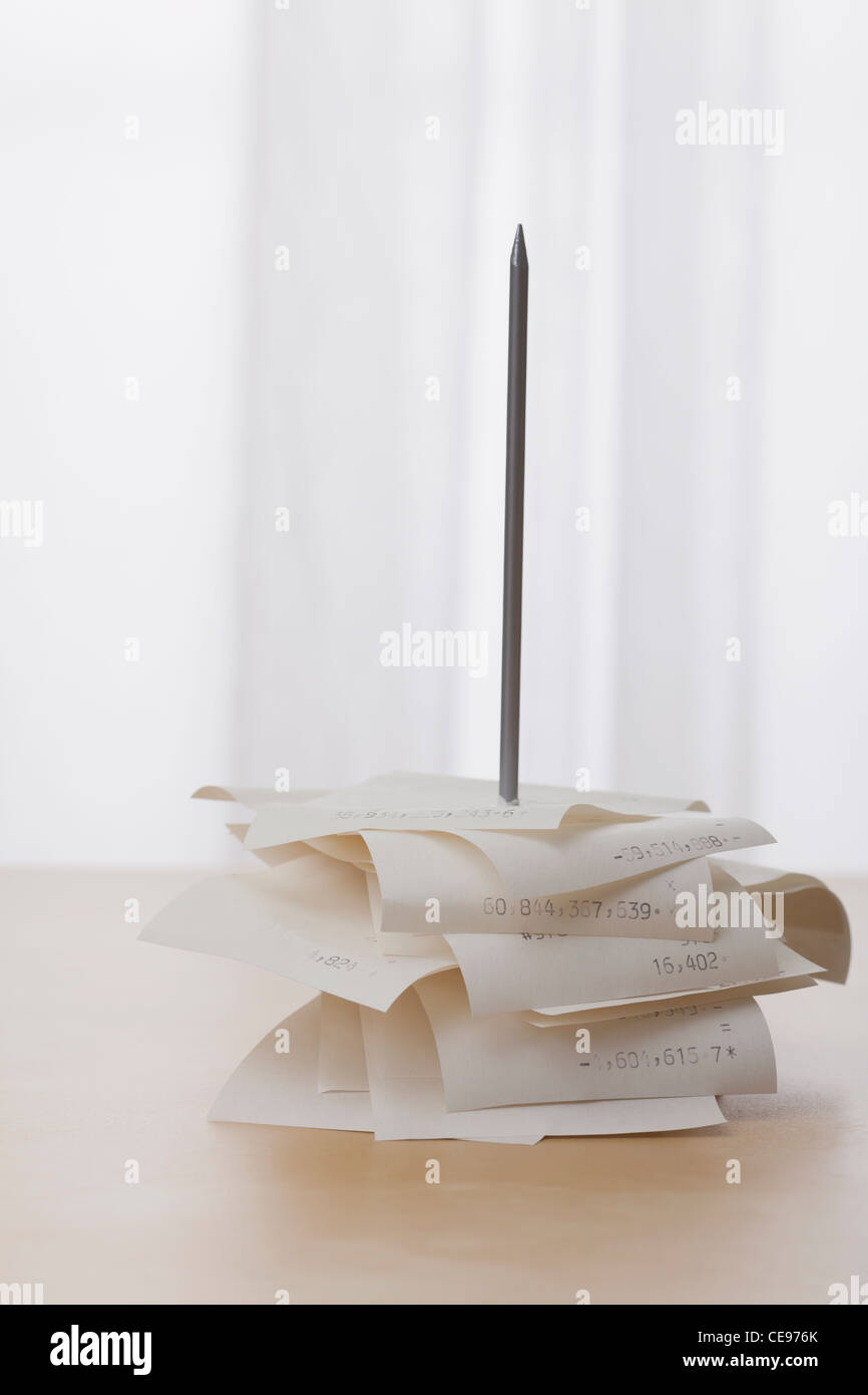 Retail receipts hi-res stock photography and images - Alamy