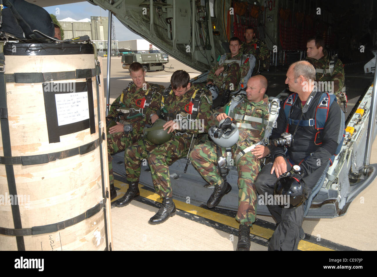 The Pathfinder Platoon is tri-service although it is almost entirely ...