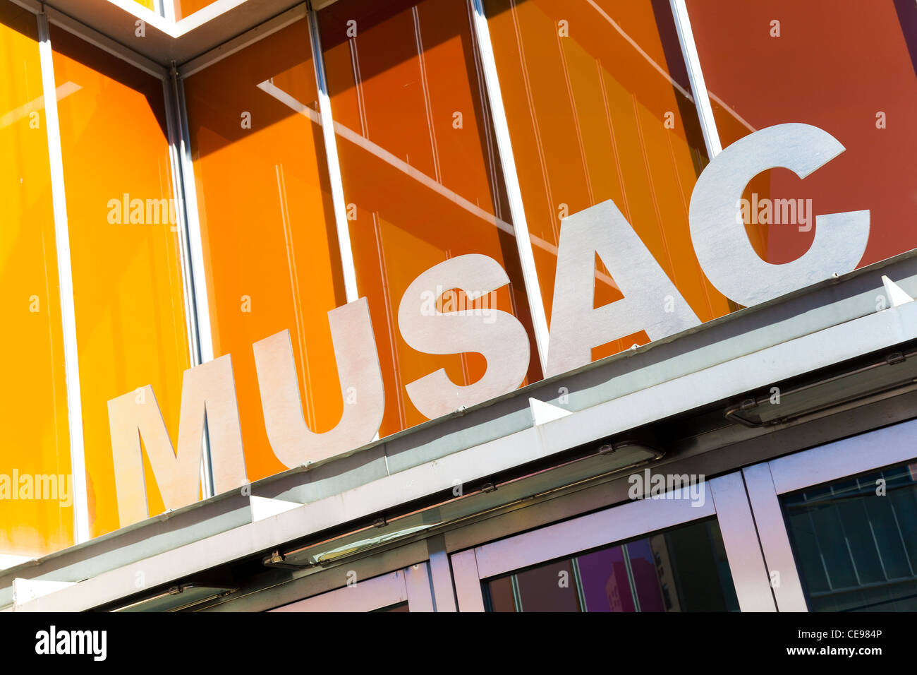 MUSAC museum, Leon, Castilla y Leon, Spain Stock Photo - Alamy
