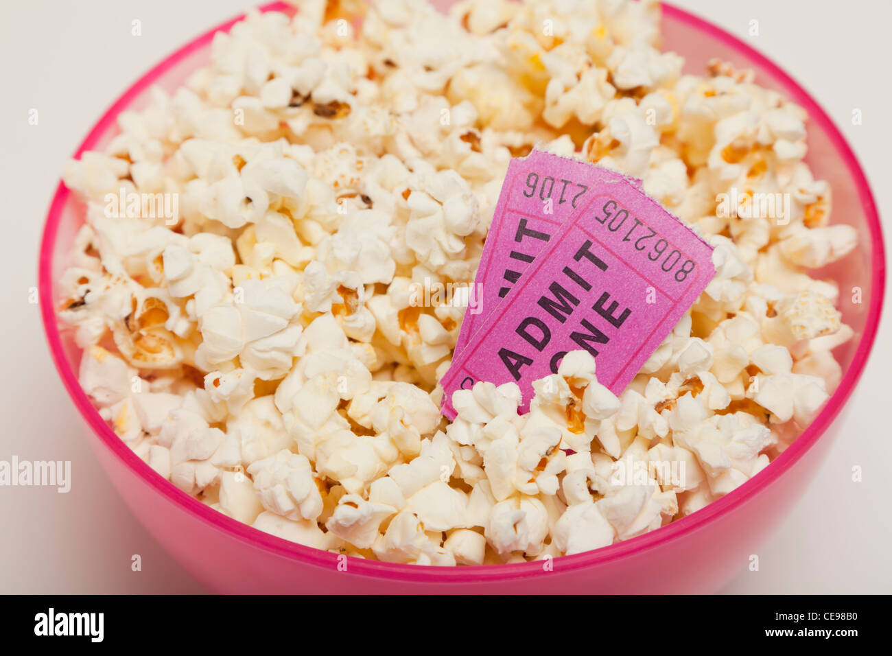 Movie ticket popcorn hi-res stock photography and images - Alamy