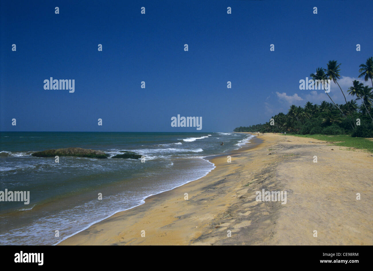 Kalutara beach, Sri Lanka Stock Photo - Alamy