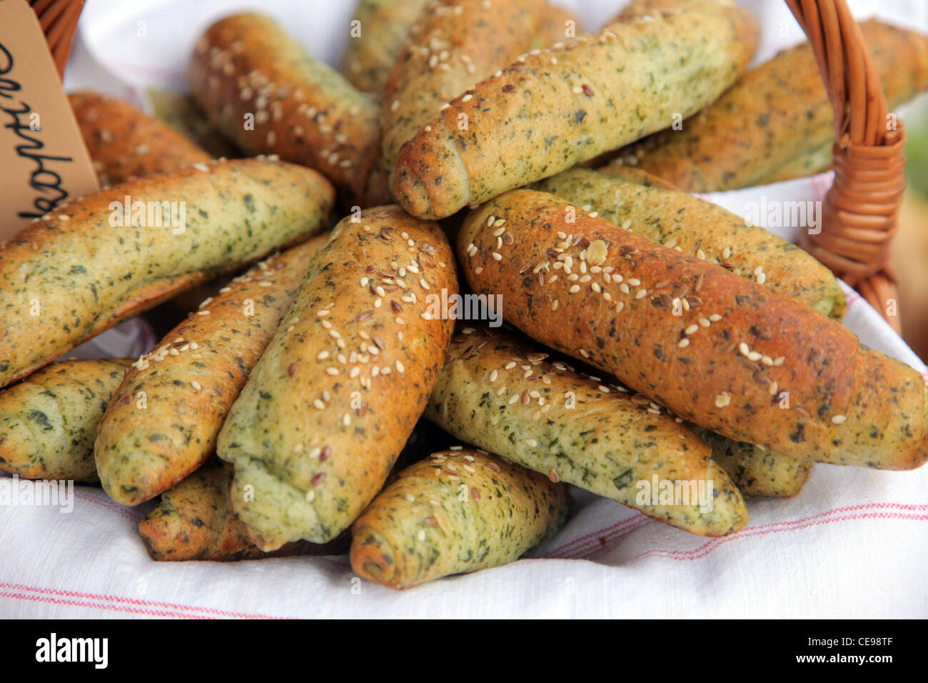 Fresh bread rolls Stock Photo - Alamy