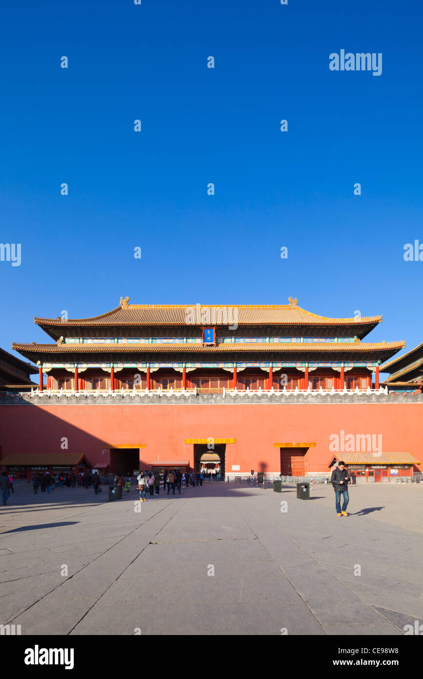The entrance to the Forbidden City, Beijing, China Stock Photo - Alamy