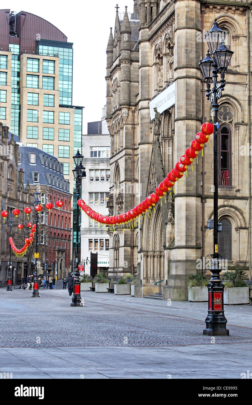 Manchester Albert antique town hall Stock Photo - Alamy