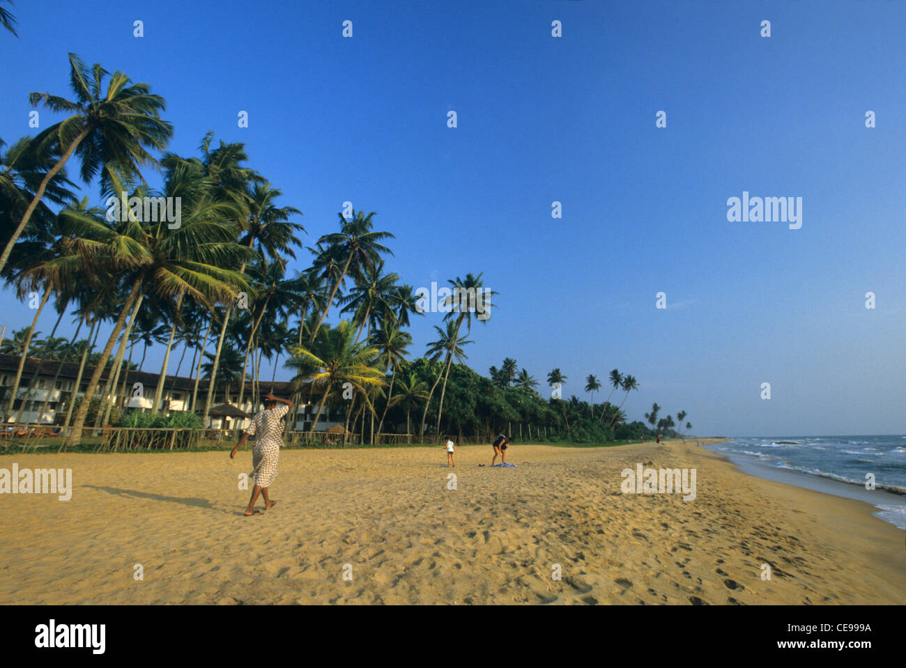 Kalutara beach, Sri Lanka Stock Photo - Alamy
